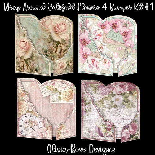 Wrap Around Gatefold Flowers 4 Bumper Kit #1 - CUP1191382_104105 ...