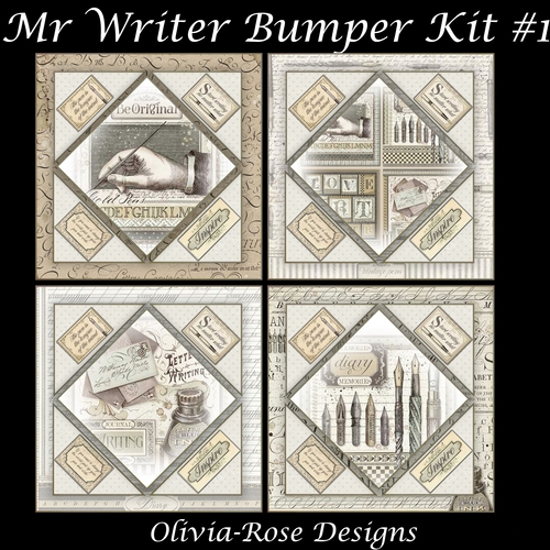 Mr Writer Bumper Kit #1 - CUP1192137_104105 | Craftsuprint