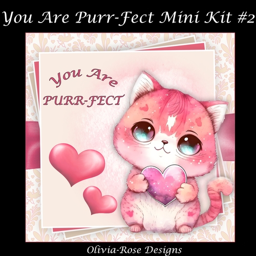 You Are Purr-Fect Mini Kit #2 - CUP1192591_104105 | Craftsuprint
