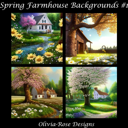 Spring Farmhouse Backgrounds #1 - CUP1195530_104105 | Craftsuprint