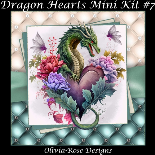 Dragon Hearts Mini Kit #7 - CUP1195872_104105 | Craftsuprint