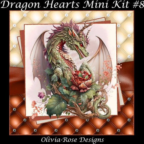 Dragon Hearts Mini Kit #8 - CUP1195880_104105 | Craftsuprint