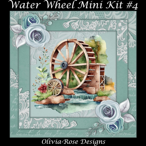 Water Wheel Mini Kit #4 - CUP1197898_104105 | Craftsuprint