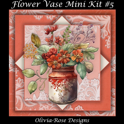 Flower Vase Mini Kit #5 - CUP1199510_104105 | Craftsuprint