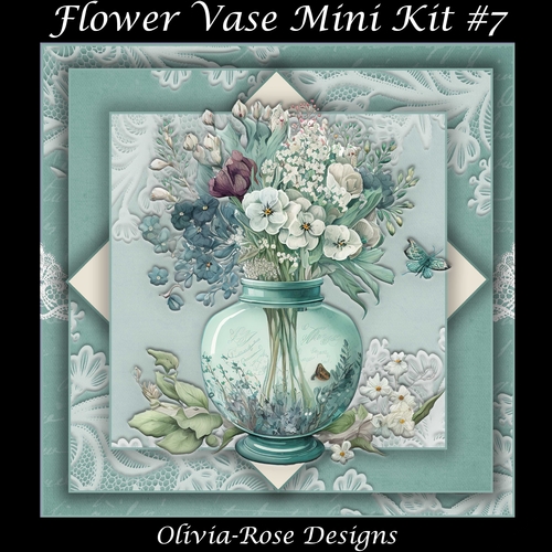 Flower Vase Mini Kit #7 - CUP1199547_104105 | Craftsuprint