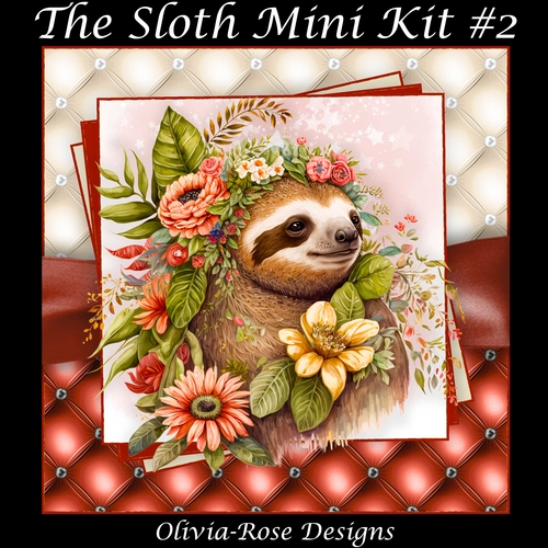 The Sloth Mini Kit #2 - CUP1199728_104105 | Craftsuprint