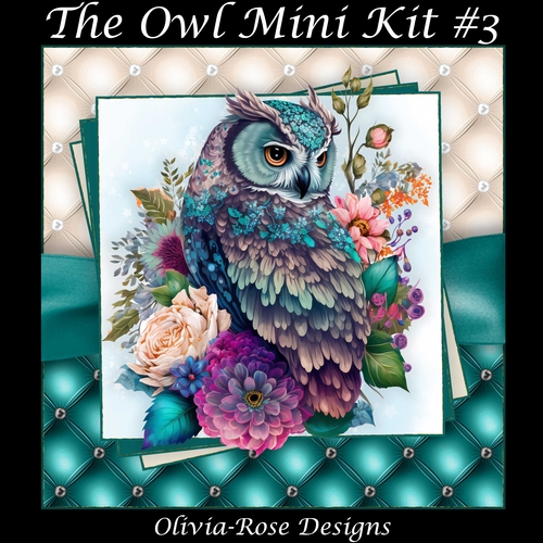 The Owl Mini Kit #3 - CUP1199780_104105 | Craftsuprint