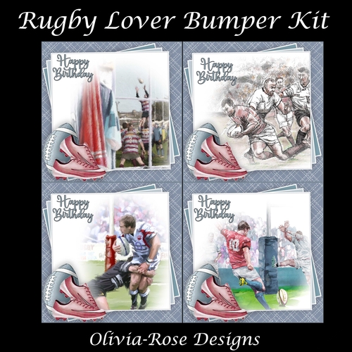 Rugby Lover Bumper Kit - CUP1204616_104105 | Craftsuprint