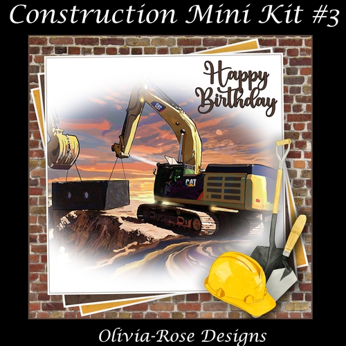 Construction Mini Kit #3 - CUP1206679_104105 | Craftsuprint
