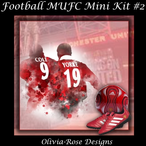 Football MUFC Mini Kit #2 - CUP1208145_104105 | Craftsuprint