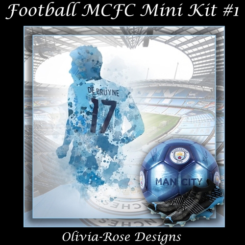 Football MCFC Mini Kit #1 - CUP1208908_104105 | Craftsuprint