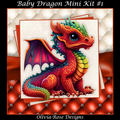 Baby Dragon Mini Kit #1 - CUP1211469_104105 | Craftsuprint