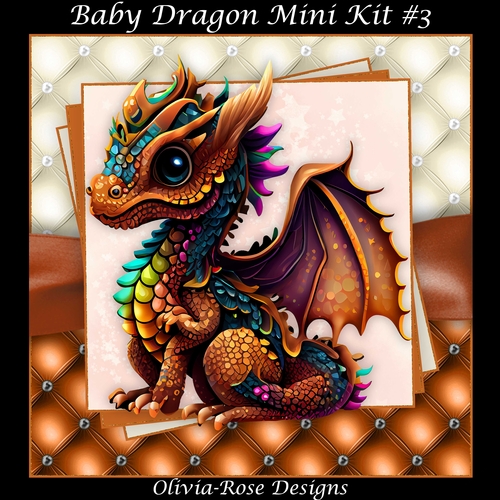 Baby Dragon Mini Kit #3 - CUP1211475_104105 | Craftsuprint