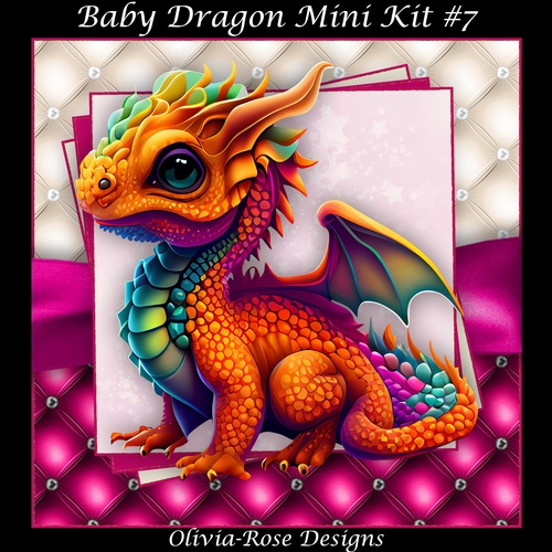 Baby Dragon Mini Kit #7 - CUP1211591_104105 | Craftsuprint