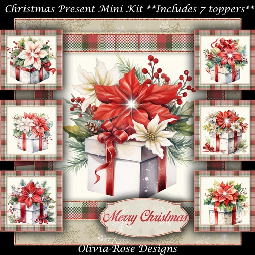 The Christmas Present Mini Kit - CUP1216162_104105 | Craftsuprint