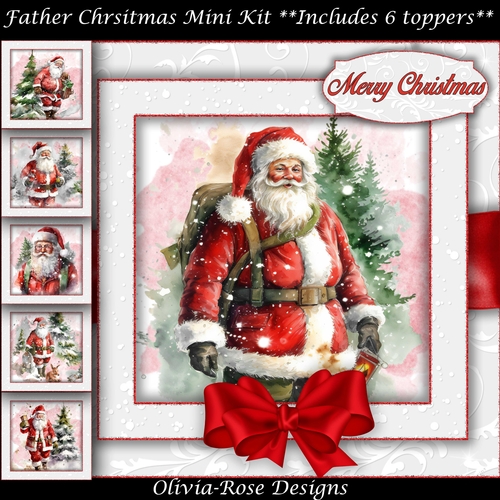 Father Christmas Mini Kit - CUP1221696_104105 | Craftsuprint