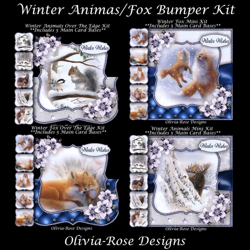 Winter Animals/Fox Bumper Kit - CUP1237117_104105 | Craftsuprint