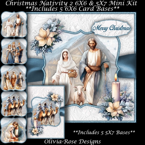 Christmas Nativity 2 Mini Kit - CUP1249663_104105 | Craftsuprint