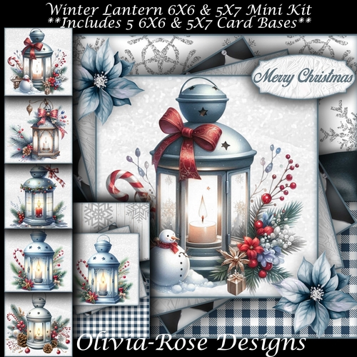 Winter Lantern Mini Kit - CUP1330143_104105 | Craftsuprint