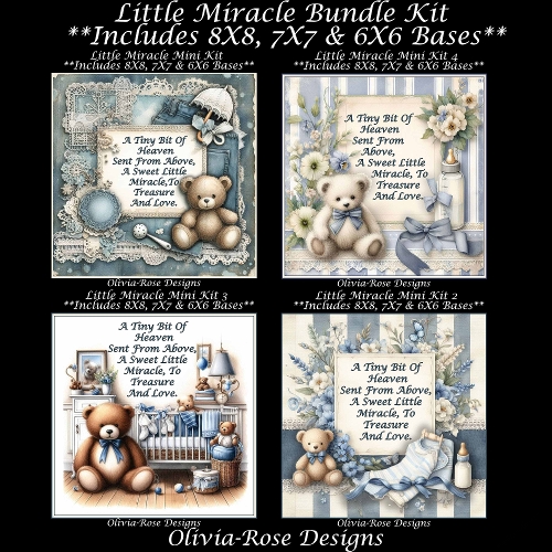 Little Miracle Bundle - CUP1375664_104105 | Craftsuprint