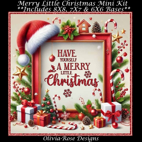 Merry Little Christmas Mini Kit - CUP1377659_104105 | Craftsuprint