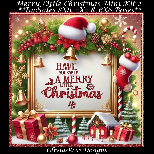 Merry Little Christmas Mini Kit 2 - CUP1377667_104105 | Craftsuprint