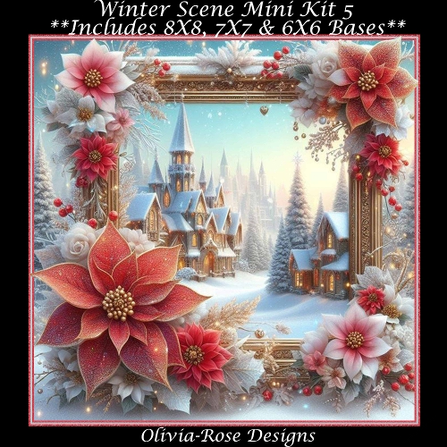 Winter Scene Mini Kit 5 - CUP1378506_104105 | Craftsuprint