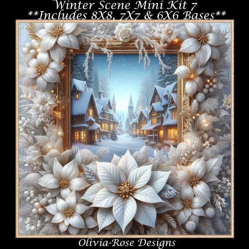 Winter Scene Mini Kit 7 - CUP1378621_104105 | Craftsuprint