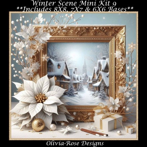 Winter Scene Mini Kit 9 - CUP1378632_104105 | Craftsuprint