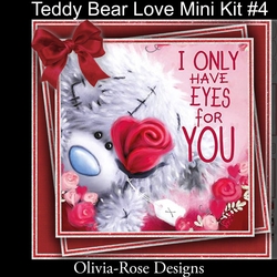 Teddy Bear Love Mini Kit #4 6 DIFFERENT MATCHING BOOKMARKS** - Photo by ...