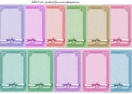 11 Decorative Pretty Frames - CUP170932_708 | Craftsuprint