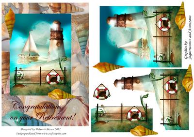 Lighthouse Retirement - CUP296040_1472 | Craftsuprint
