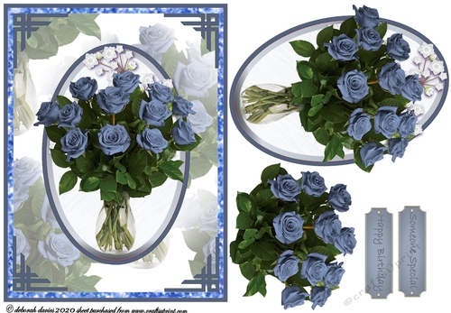 Blue Moon Vase - CUP1051559_613 | Craftsuprint