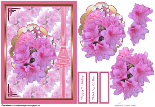 Pink Azalea - CUP1073135_613 | Craftsuprint