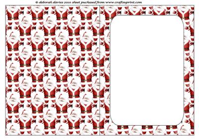 Santa Insert - CUP112108_613 | Craftsuprint