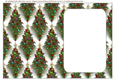 Christmas Tree Insert - CUP112136_613 | Craftsuprint