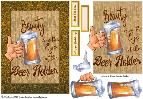 Beer Holder - CUP1138824_613 | Craftsuprint