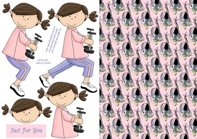 Keep Fit Fanatic - CUP120589_613 | Craftsuprint