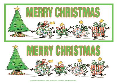 Merry Christmas Dl - CUP153974_613 | Craftsuprint