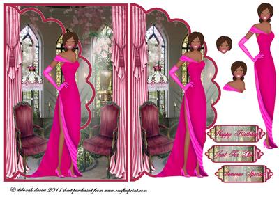 Pink Diva - CUP230224_613 | Craftsuprint