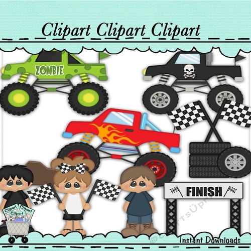 Monster Rally Clip Art - CUP809748_43589 | Craftsuprint