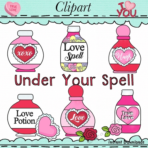 Love Potion Clip Art - CUP850262_43589 | Craftsuprint
