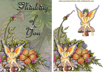 Fairy Thoughts - CUP222254_688 | Craftsuprint