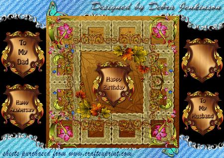 Autumn Heraldry - CUP278380_688 | Craftsuprint