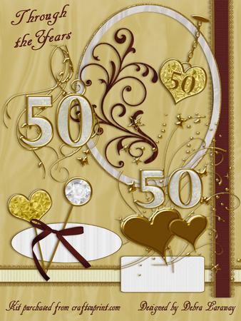 50th Anniversary Through the Years Elements 2 - CUP287669_1571 ...