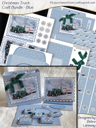 Christmas Truck / Lorry Craft Bundle in Icy Blue - CUP348713_1571 ...