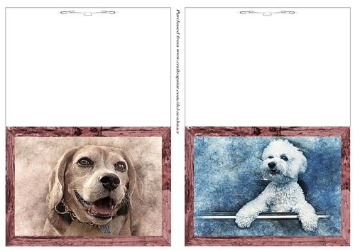 Puppy Love Notelets 6 - CUP883717_44316 | Craftsuprint