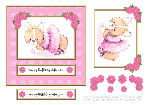Happy Birthday TuTu You - CUP1025542_74027 | Craftsuprint