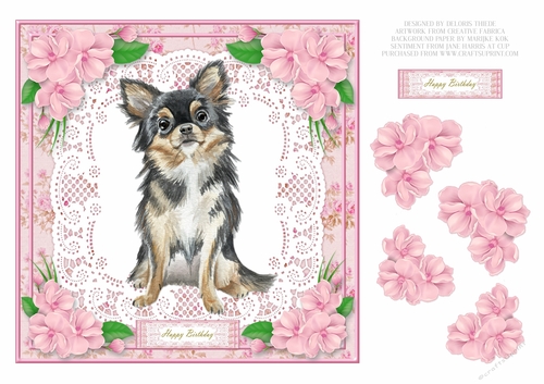Cute Chihuahua Birthday - Card Two - CUP1176713_74027 | Craftsuprint
