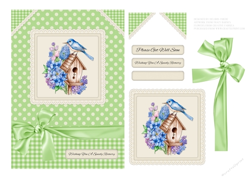 Please Get Well Soon - Card 5 - CUP1191353_74027 | Craftsuprint